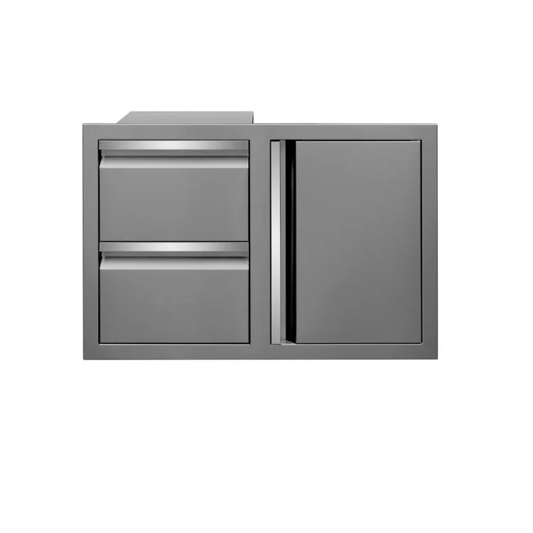 Novo 33" Double Drawer - Access Door Combo – BuckWildGrills